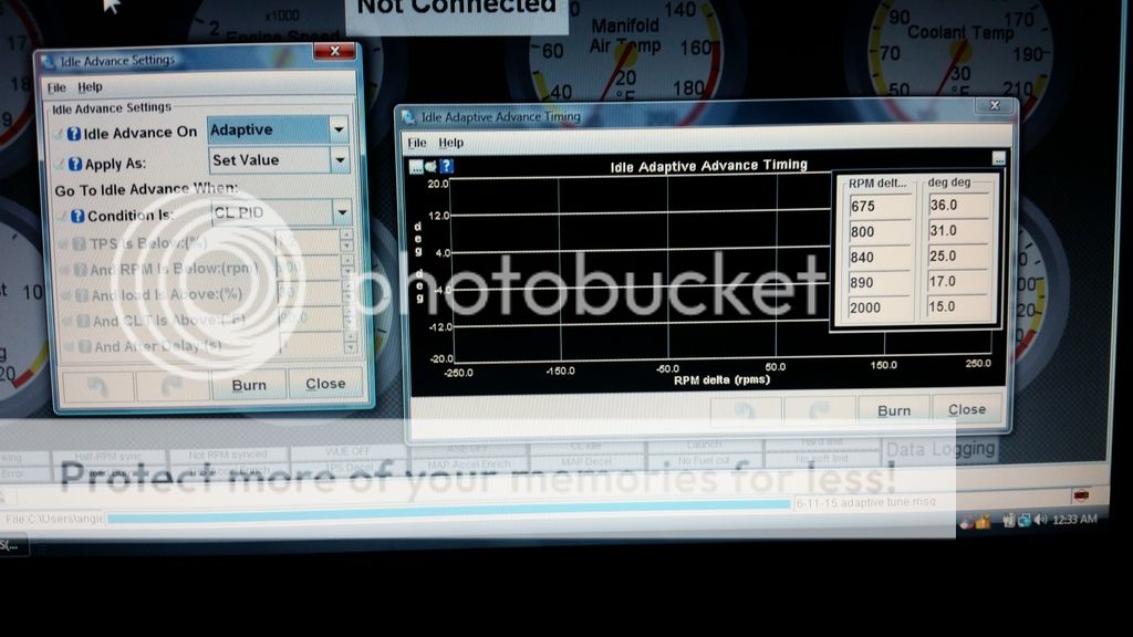 Adaptive Idle Spark Advance Table - Megasquirt Support Forum (MSEXTRA)