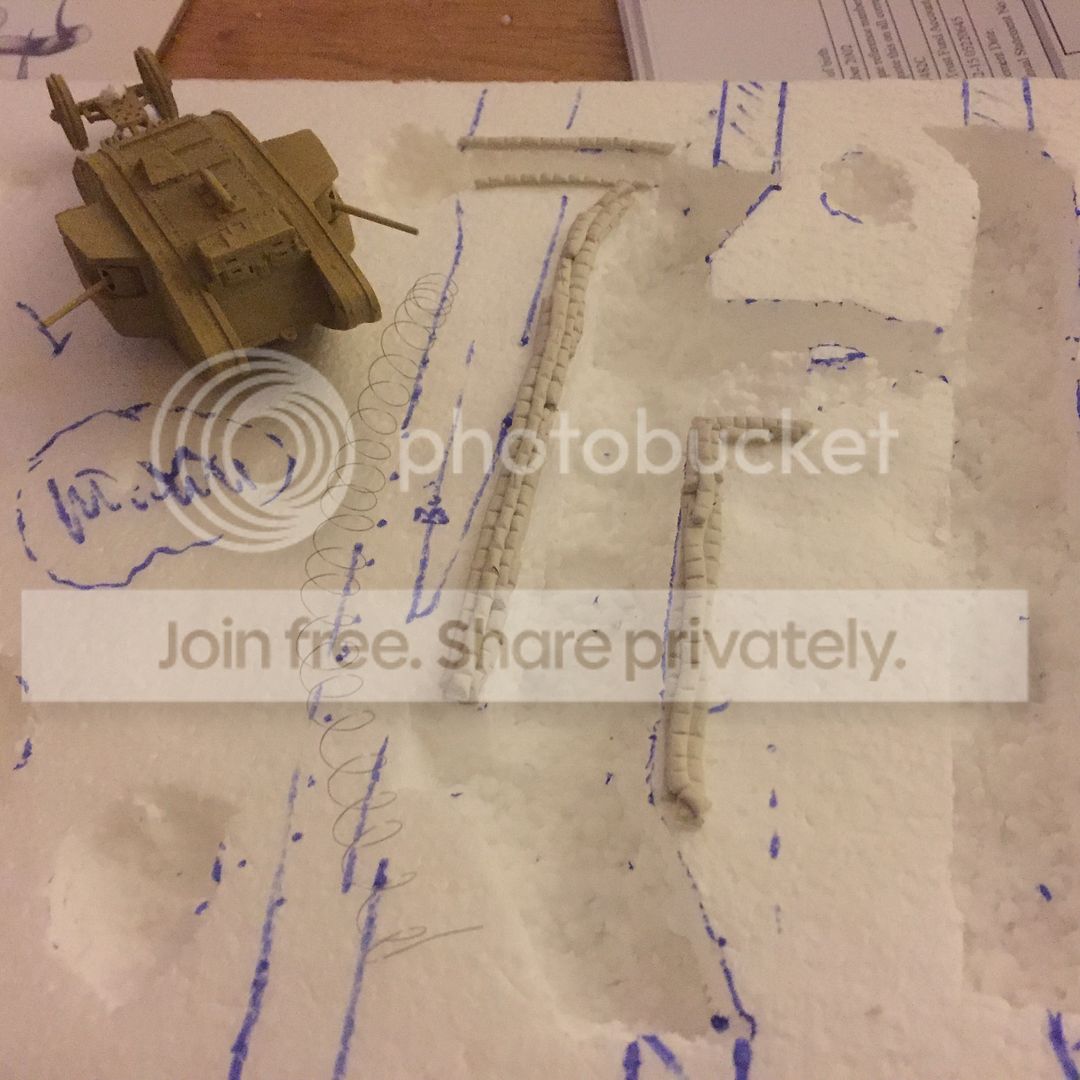 School Project - WW1 Trenches - Work In Progress - Dioramas ...