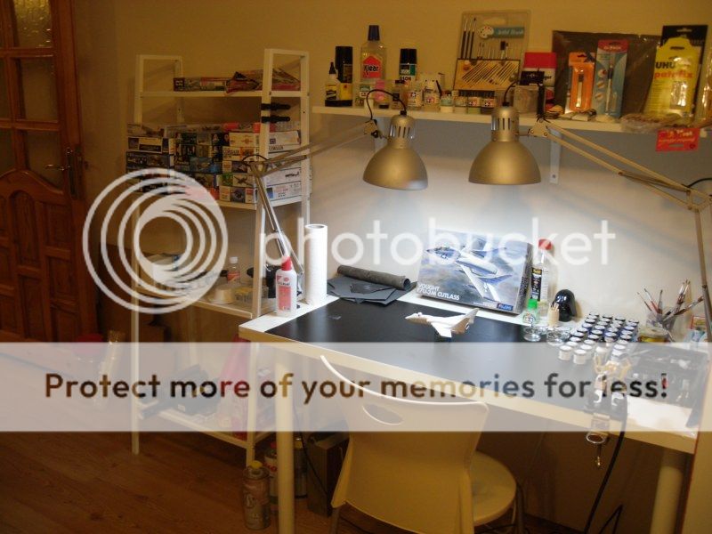 Lets see your modelling work areas - Page 4 - International Scale Modeller